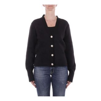 Blugirl Damen, Strickwaren, Schwarzk, LGröße