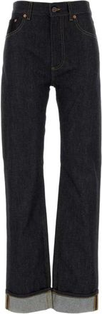 Bottega Veneta Femme, Jeans, Bleu, Taille: 38 FR Wide Jeans