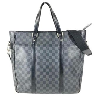 Louis Vuitton Sac cabas Damier Graphite Pre-owned - Homme - Pre-owned - Noir - Taille: ONE Size