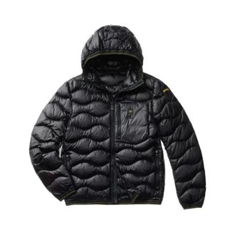 Blauer Homme, Vestes, Noir, Taille: XL Wave Manteaux