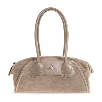 Vivienne Westwood Femme, Sacs, Beige, Taille: ONE Size Shirley Small Shoulder Bag