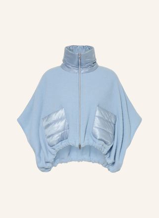 Herno Herno Cape Im Materialmix blau