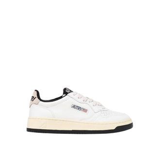 Autry Femme, Chaussures, Blanc, Taille: 36 EU Medalist Low Top Baskets