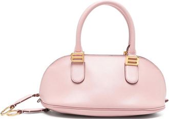 Balenciaga Mini Bolero B-logo Leather Tote Bag