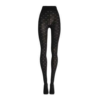 Wolford Daisy Baumwollstrumpfhose - - Underwear - Damen - Schwarzk - M