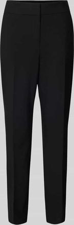 s.Oliver Black Label Regular Fit Schmale Hose mit B&uuml;gelfalten
