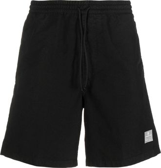 Department Five short en coton à lien de resserrage - Noir
