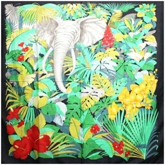 Gucci Pre-owned Coton foulards - Femme - Pre-owned - Multicolore - Taille: ONE Size