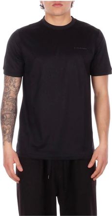 John Richmond Homme, Tops, Noir, Taille: 2XL Rear Logo T-Shirt