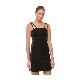 Karl Lagerfeld Robe &agrave; Bretelles - Femme - Robes - Noir - Taille: 38 FR
