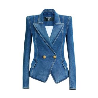 Balmain Balmain Jacken - - Jackets - Damen - Blau - S
