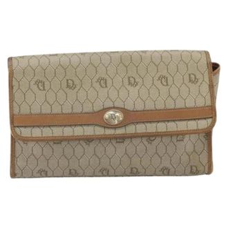 Dior Pre-owned Vintage Schultertasche mit Wabenmuster - - Pre-owned - Damen - Beige - ONE SIZE
