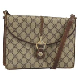 Gucci Sac bandouli&egrave;re en plastique Pre-owned - Femme - Pre-owned - Beige - Taille: ONE Size