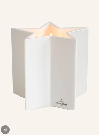 Villeroy & Boch Led Kerze Luzern L weiss