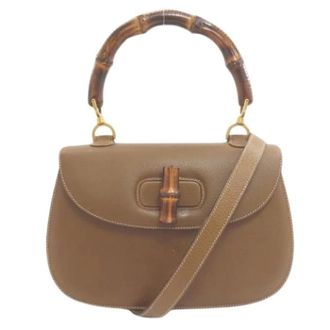 Gucci Sac &agrave; main vintage Pre-owned - Femme - Pre-owned - Brun - Taille: ONE Size