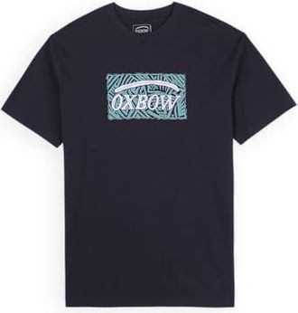 Oxbow Tee-shirt manches courtes TRIBE Ete 2025 Manches courtes, Col rond, Motif sur lavant