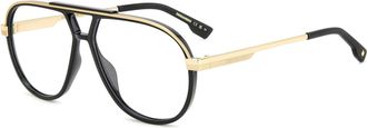 Dsquared2 Brille D2 0113 Gr&ouml;&szlig;e 58-12 mm Schwarz