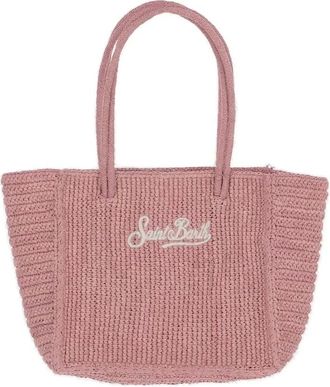 MC2 Saint Barth Femme, Sacs, Rose, Taille: ONE Size Sac &agrave; main moyen en raphia