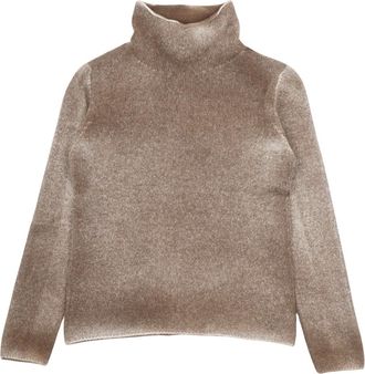 La Fileria Femme, Pulls, Beige, Taille: 34 FR Pull &agrave; col roul&eacute;