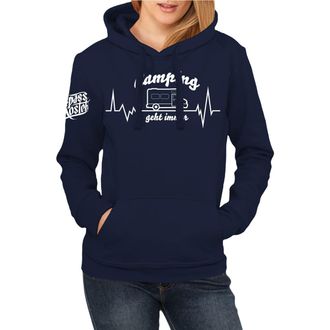 Spass Kostet Frauen Damen Kapuzenpullover Wohnmobil Camping geht Immer Hoodie zelten Camper