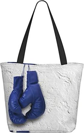 AOOEDM Gants de boxe en cuir pour femme Sac &agrave; provisions 33 x 28 x 17 cm. Le cadeau parfait pour la Saint-Valentin. Cest de la Saint-Valentin pour maman, fil