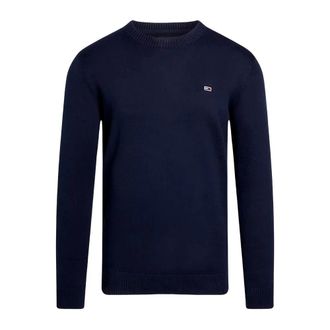 Tommy Jeans Tjm Slim Ess Light S - - Knitwear - Herren - Blau - XS