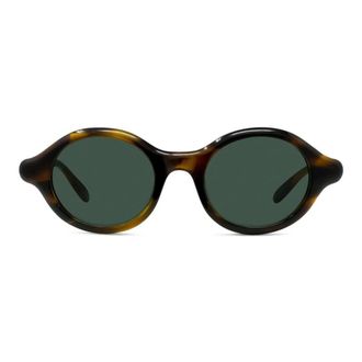 Loewe Femme, Accessoires, Brun, Taille: ONE Size Lunettes de Soleil Ovales Unisexe &Eacute;l&eacute;gantes - Havana