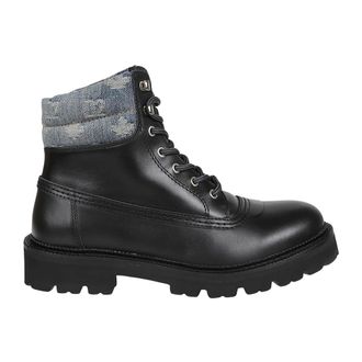 Dsquared2 Warm Up Monogramm Ankle Boots - - Shoes - Herren - Schwarzk - 40 EU