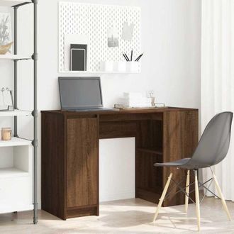 vidaXL Vidaxl - Bureau ch&ecirc;ne marron 120x42x76 cm bois ding&eacute;nierie