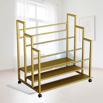 Generic Aufbewahrungsregal for Yogamatten, Yogamatten-Aufbewahrungsregal, bodenstehend mit abschlie&szlig;barem Metallgeh&auml;use mit gro&szlig;em Fassungsverm&ouml;gen for Kurzha