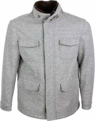 Barba Veste Casual - Gris