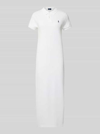 Polo Ralph Lauren Straight Fit Polokleid aus reiner Baumwolle