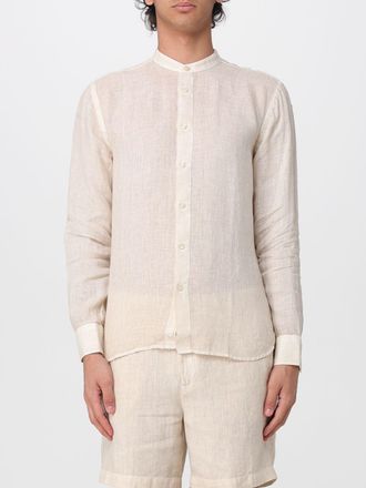 120% Lino Chemise Homme couleur Safari