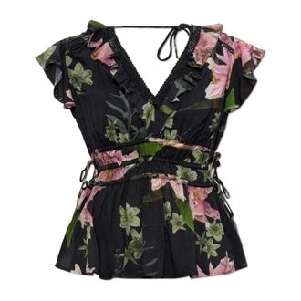 AllSaints Damen, Blusen & Hemden, Schwarzk, XSGr&ouml;&szlig;e