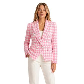 Balmain Femme, Vestes, Rose, Taille: 34 FR Blazers