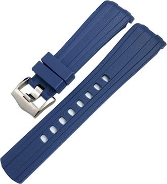 Generic 19 mm 20 mm 21 mm 22 mm Gummi-Armband, für Omega 300 Silikon-Sportarmband