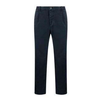 Incotex Homme, Pantalons, Bleu, Taille: W35 Pantalon Coupe Fusel&eacute;e avec Cordon de Serrage