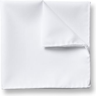 CHARLES TYRWHITT Einstecktuch aus Baumwolle - Wei&szlig;