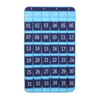 Generic Aufbewahrungstasche for Aufh&auml;ngen Von Telefonen an Der Wand, Nummerierte Handy-Taschendiagramme for Den Unterricht, Bequemer Zugriff und Einfache Verw