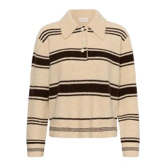 Part Two Strickware - - Tops - Damen - Beige - M
