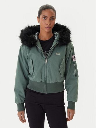 Juicy Couture Bomberjacke JCOIJ225553 Gr&uuml;n Regular Fit
