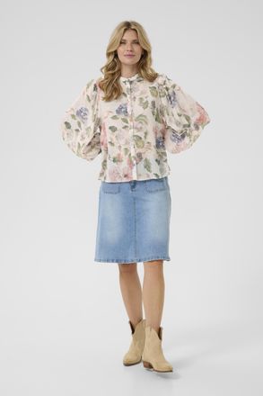 Cream Langarm - Hemd Regular fit rose