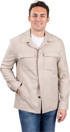 Manuel Ritz Homme, Vestes, Beige, Taille: M Light Jacket