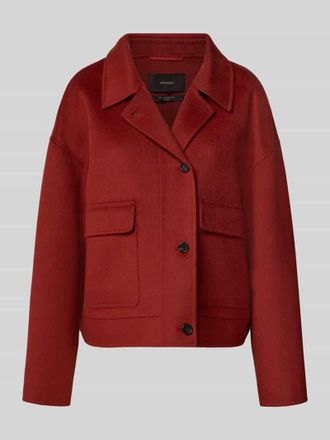 Windsor Jacke aus Schurwolle mit Pattentaschen