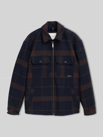 Tom Tailor Regular Fit Hemdjacke mit Woll-Anteil