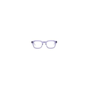 Thom Browne unisex, Accessoires, Violet, Taille: 48 MM Lunettes rectangulaires en ac&eacute;tate