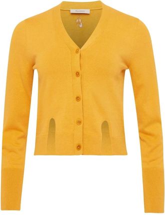 J.W.Anderson Femme, Pulls, Brun, Taille: 38 FR Cardigan col en V