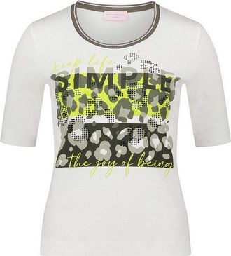 Betty Barclay Kurzarmshirt Damen mit Rippenstruktur (1-tlg)