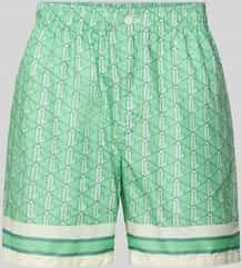 Lacoste Straight Leg Shorts mit elastischem Bund