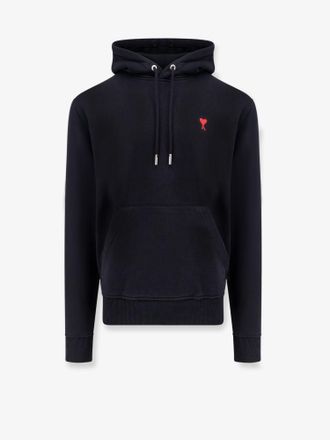 Ami Cotton sweatshirt with Logo embroidery - AMI PARIS - gender_Man